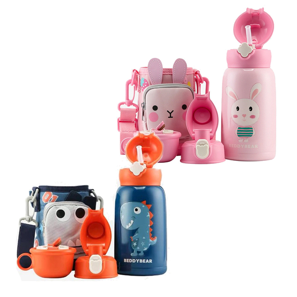 (beddy bear)[Korea BEDDYBEAR Cup with Bear] Four-leaf Clover Pocket ...