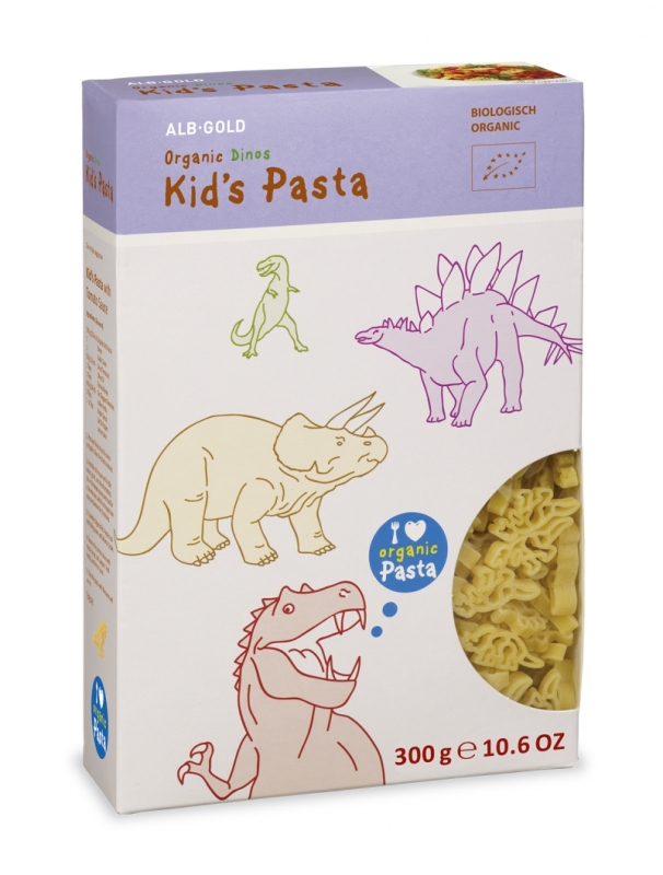 ALB GOLD Organic Kid's Pasta - (Safari, Ocean, Dinos) (300gm)