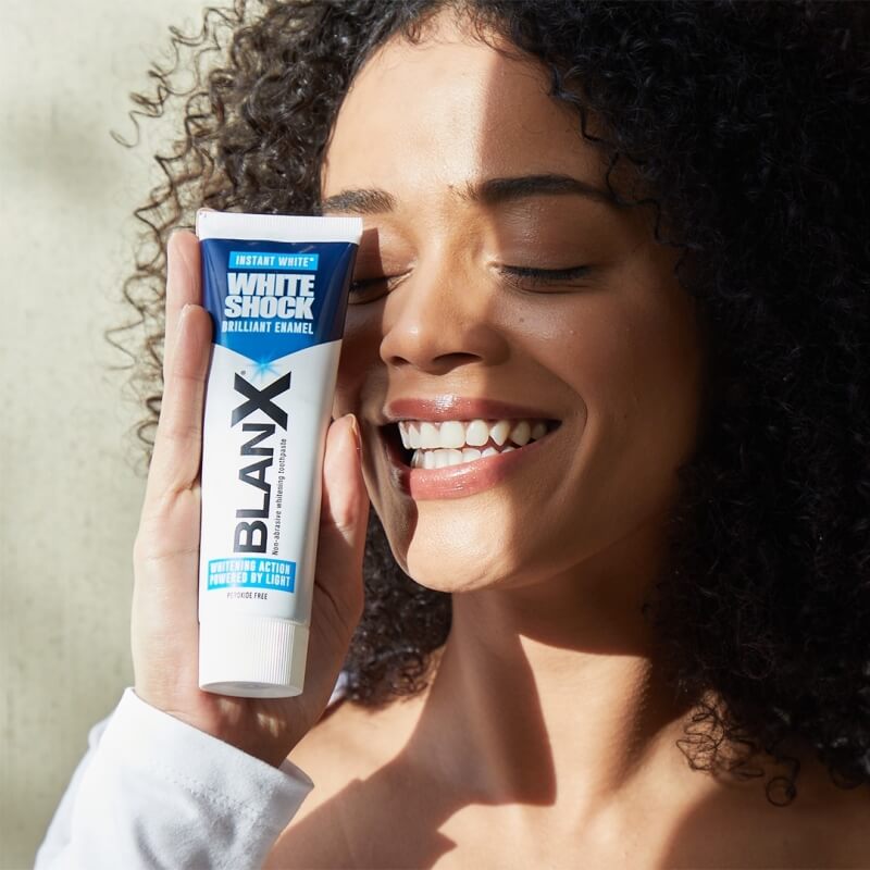 BlanX Instant White Shock Brilliant Enamel Toothpaste 75ml