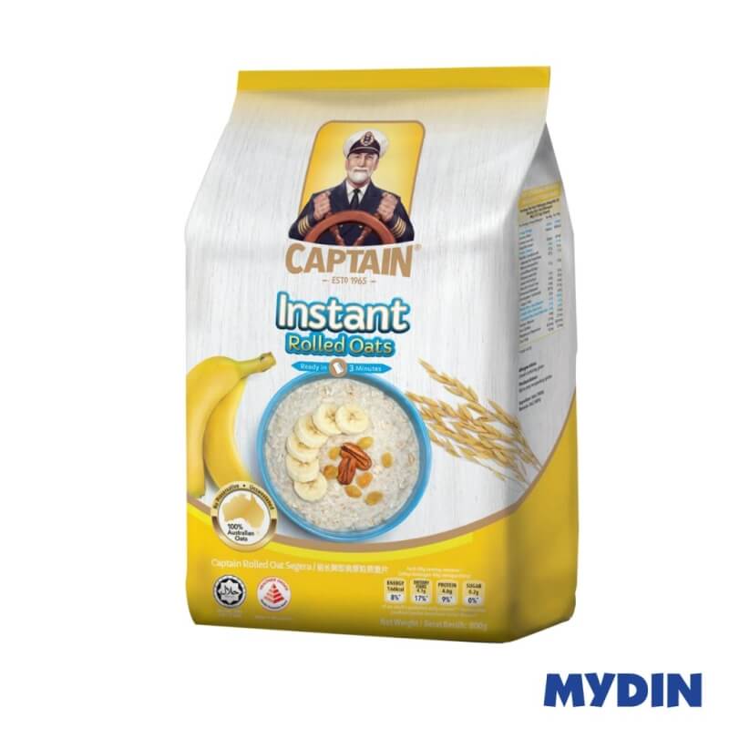 Captain Oat Instant Rolled Oat 800g