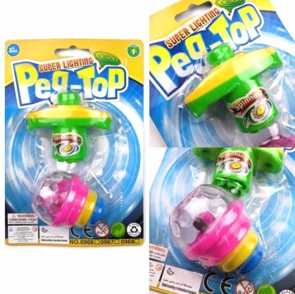 Lighting Spinning Top Kids Gasing LED Spinning Top Light Up Flashing ...