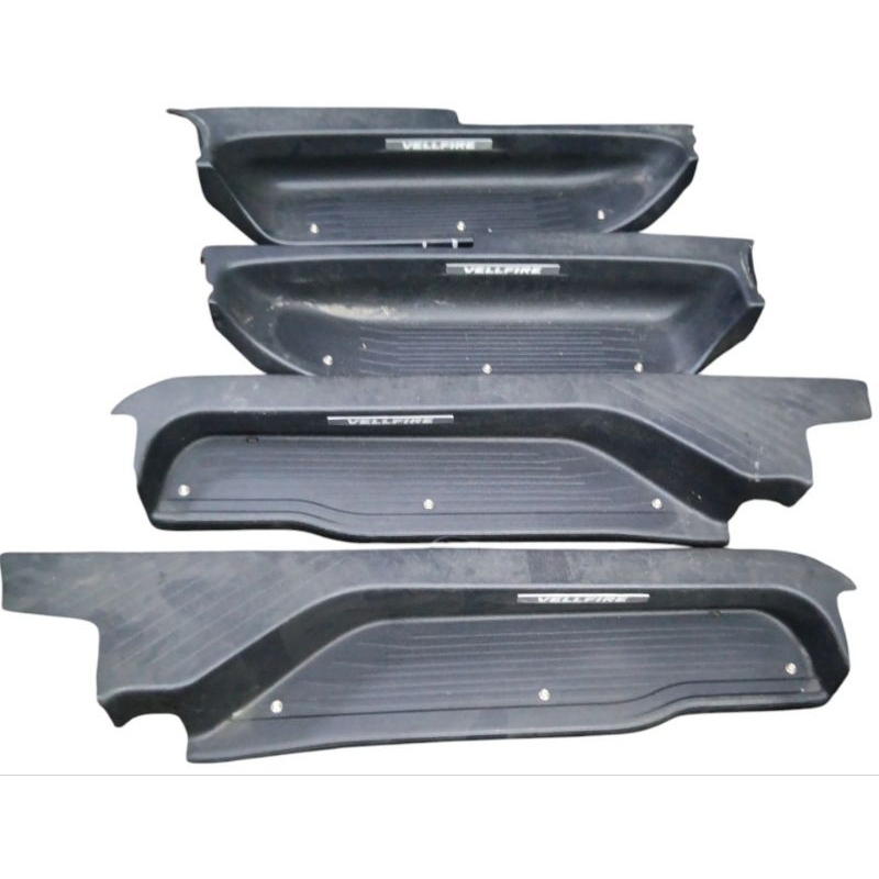 ANH20 Rear Door Scuff 4pcs/Set (Original Japan Used) Toyota Alphard ...