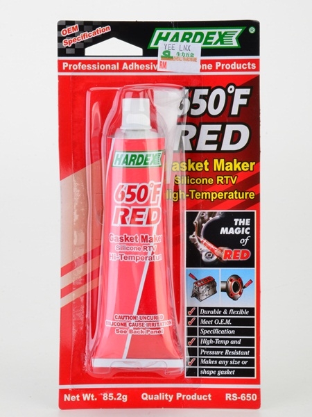 Hardex 650°F Red Gasket Maker (85.2g) (RS-650)