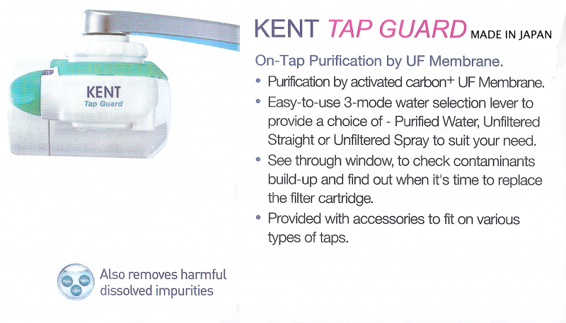 Kent Tap Guard UF Membrane Water Purifier